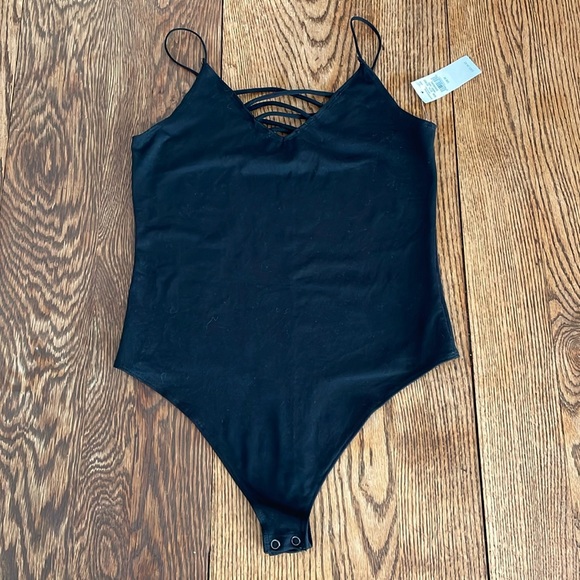 American Eagle Outfitters | Tops | Nwt Black American Eagle Body Suit | Poshmark